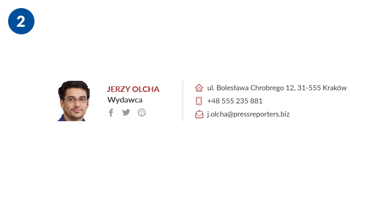 Projekt Stopki Email | Profesjonalna stopka mailowa